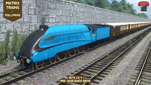 MT K Type Pullman Cars - Set 4