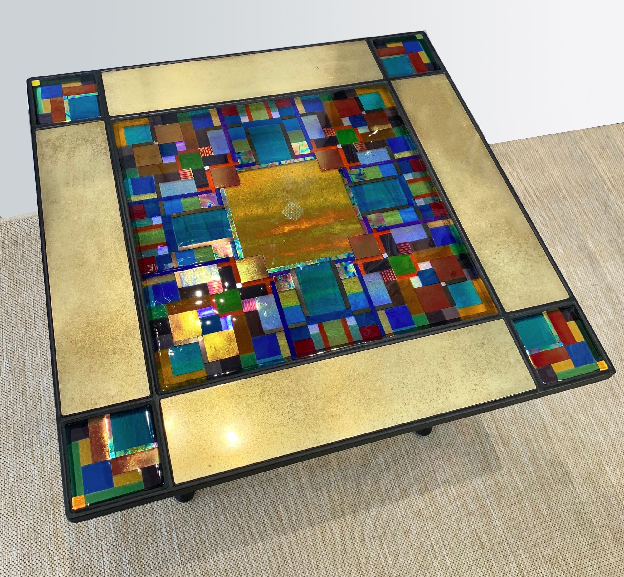 Beautiful Fused Glass Coffee tables