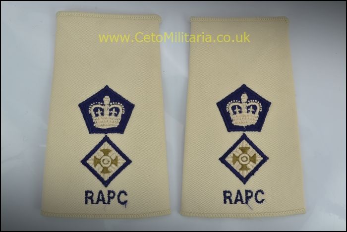 RankSlide, Lt Colonel RAPC