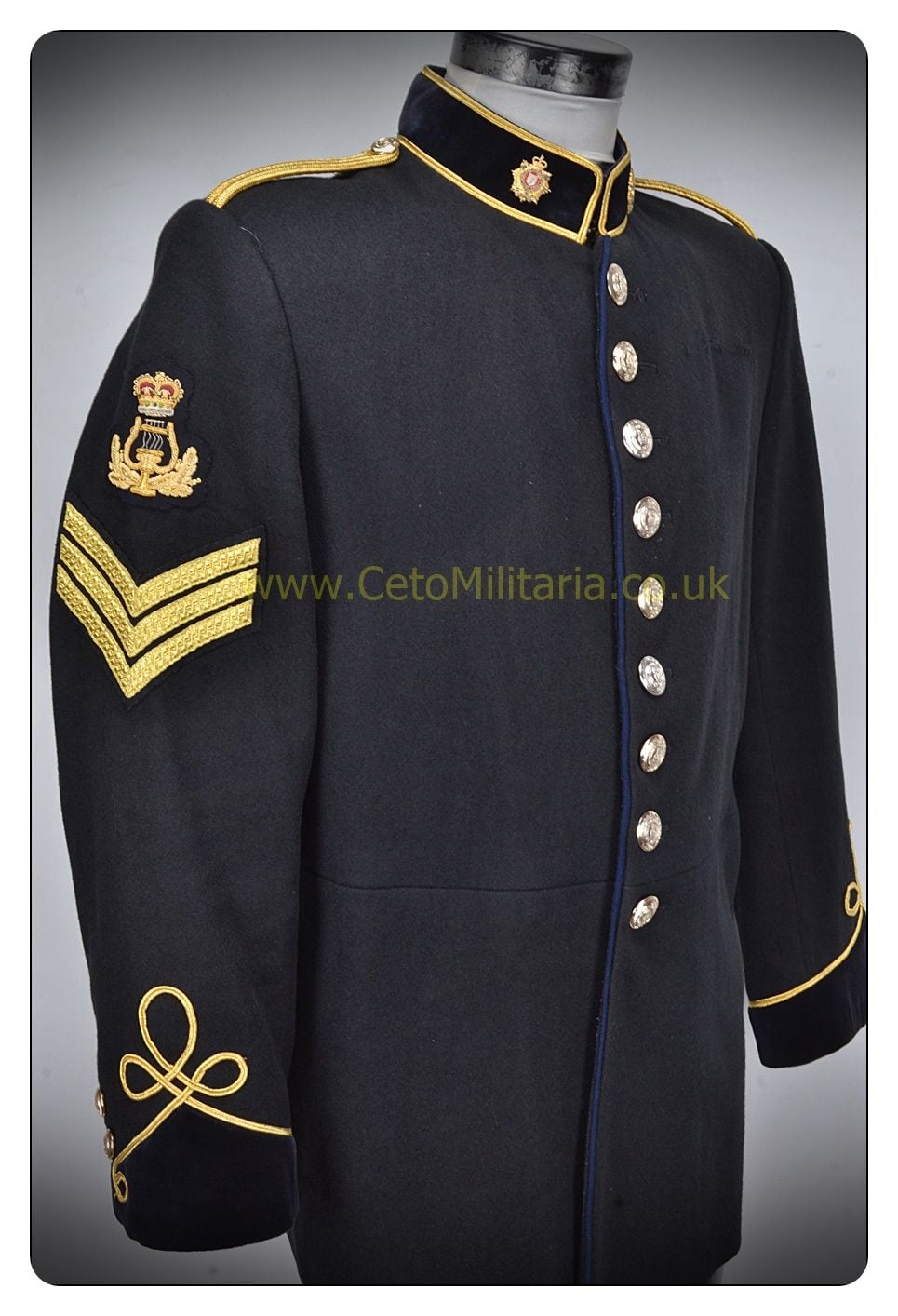 RLC Band No1 Tunic (43/44") Sgt