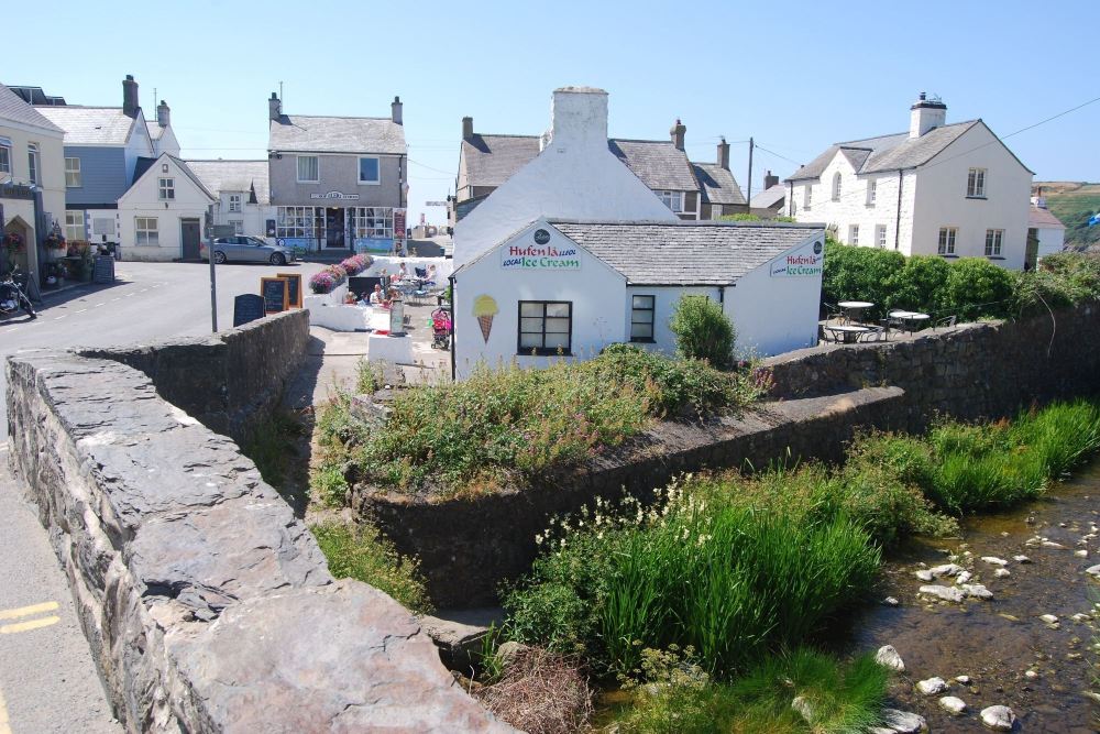 Aberdaron Village and Beach