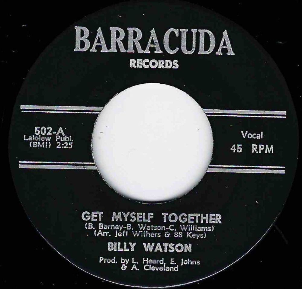 BILLY WATSON - GET MYSELF TOGETHER