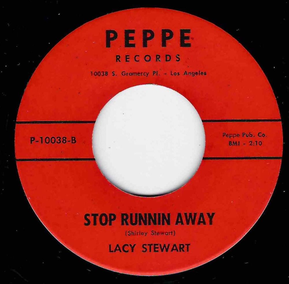 LACY STEWART - STOP RUNNING AWAY