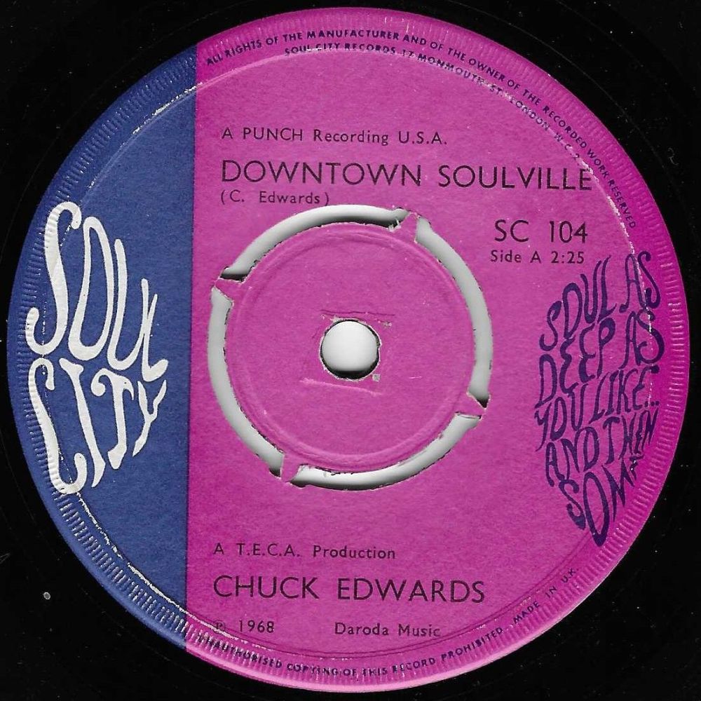 CHUCK EDWARDS - DOWNTOWN SOULVILLE