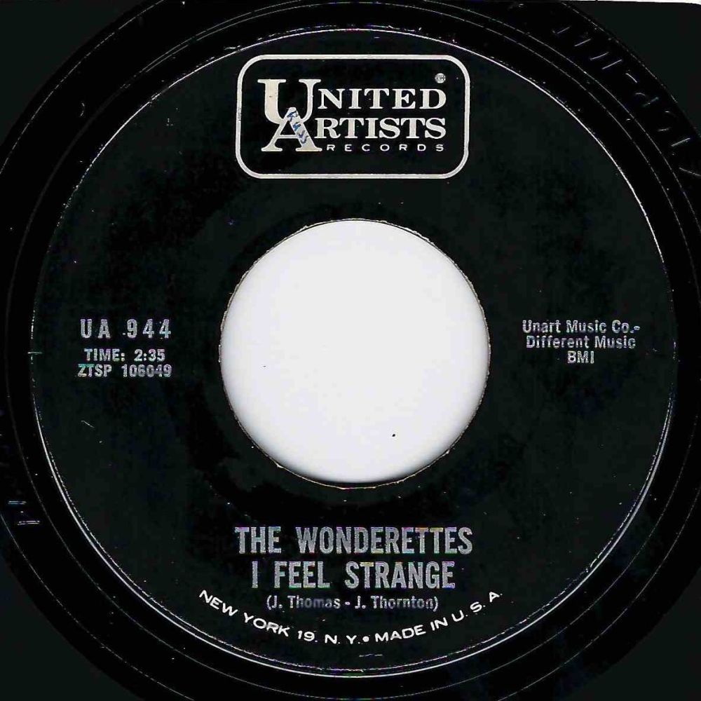 WONDERETTES I FEEL STRANGE WONDERETTES I FEEL STRANGE