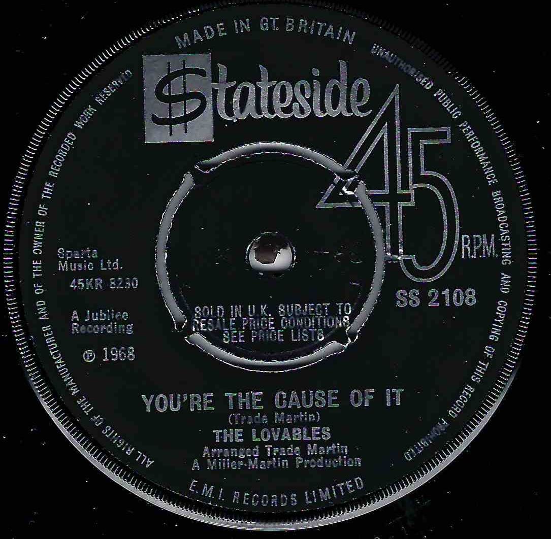 LOVABLES - YOU'RE THE CAUSE OF IT