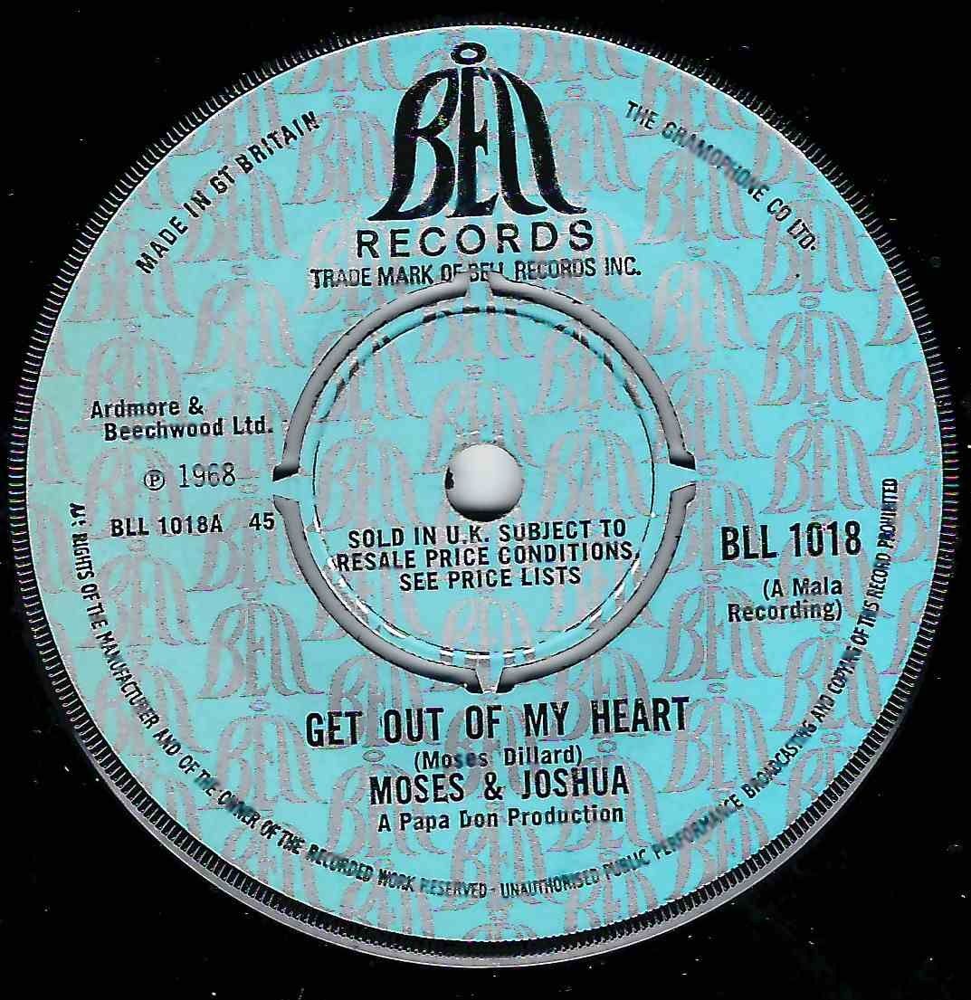 MOSES & JOSHUA - GET OUT OF MY HEART
