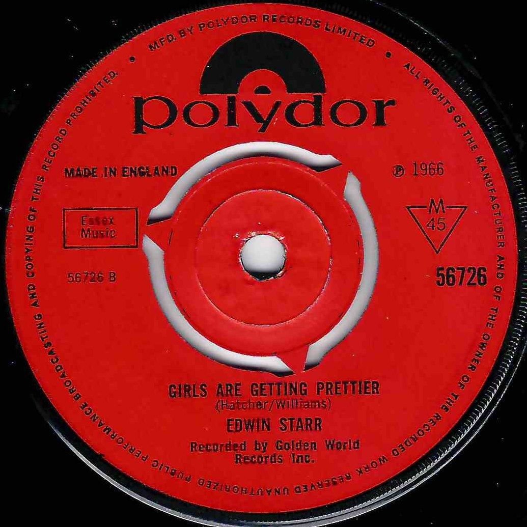 EDWIN STARR - GIRLS ARE GETTING PRETTIER