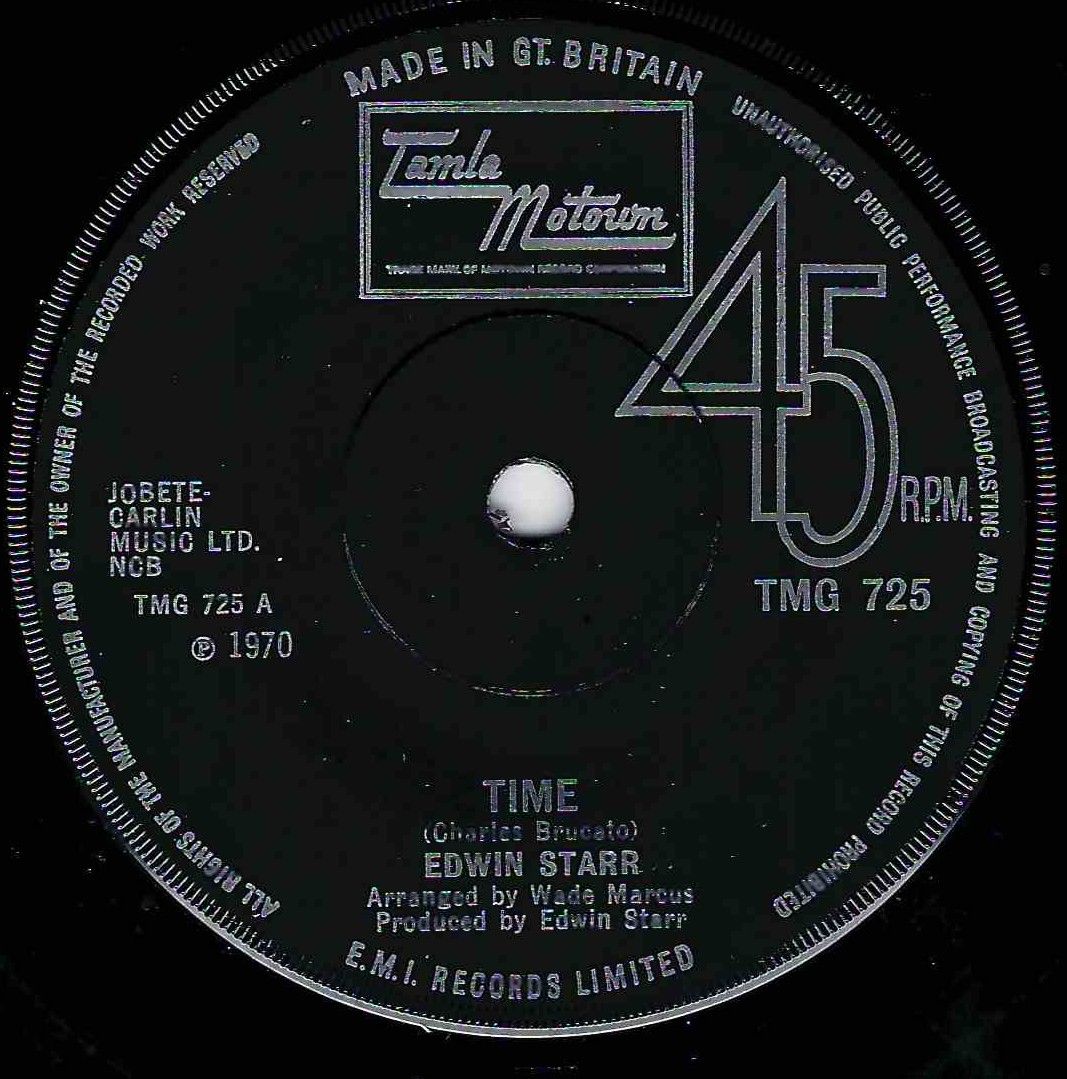 EDWIN STARR - TIME / RUNNING BACK AND FORTH