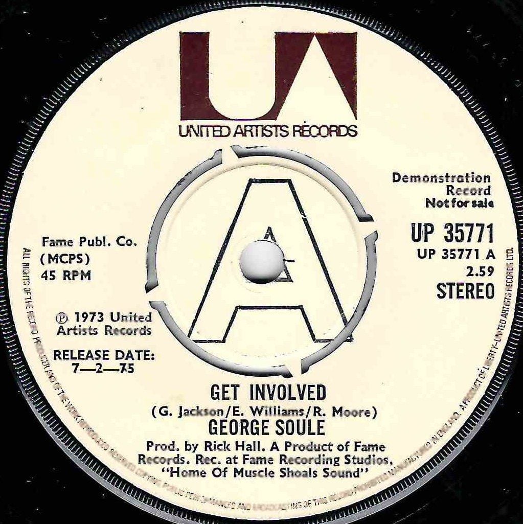 GEORGE SOULE - GET INVOLVED