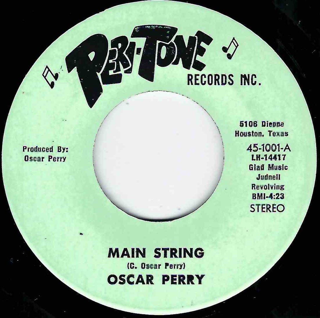 OSCAR PERRY - MAIN STRING