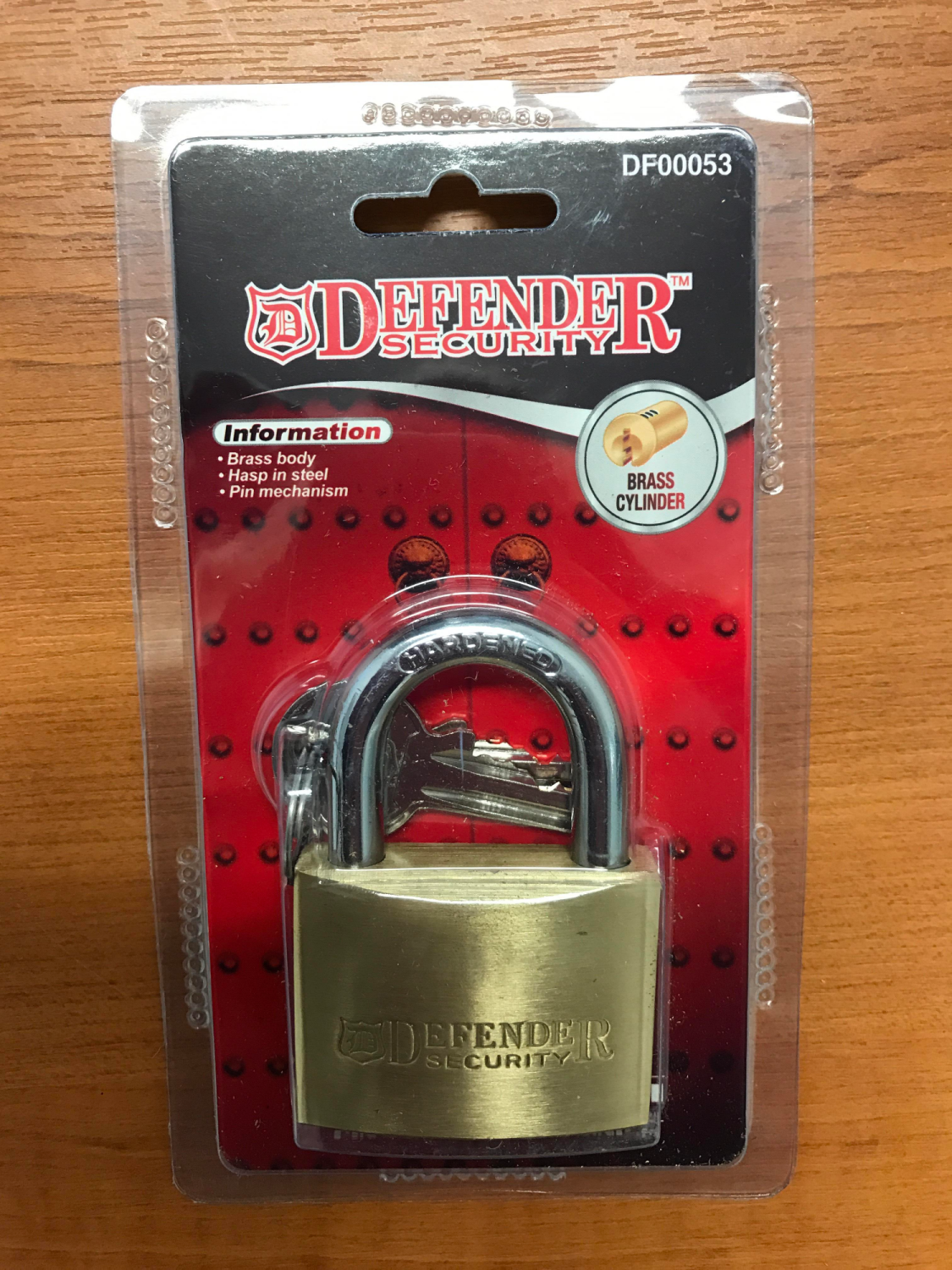 50mm Brass Padlock