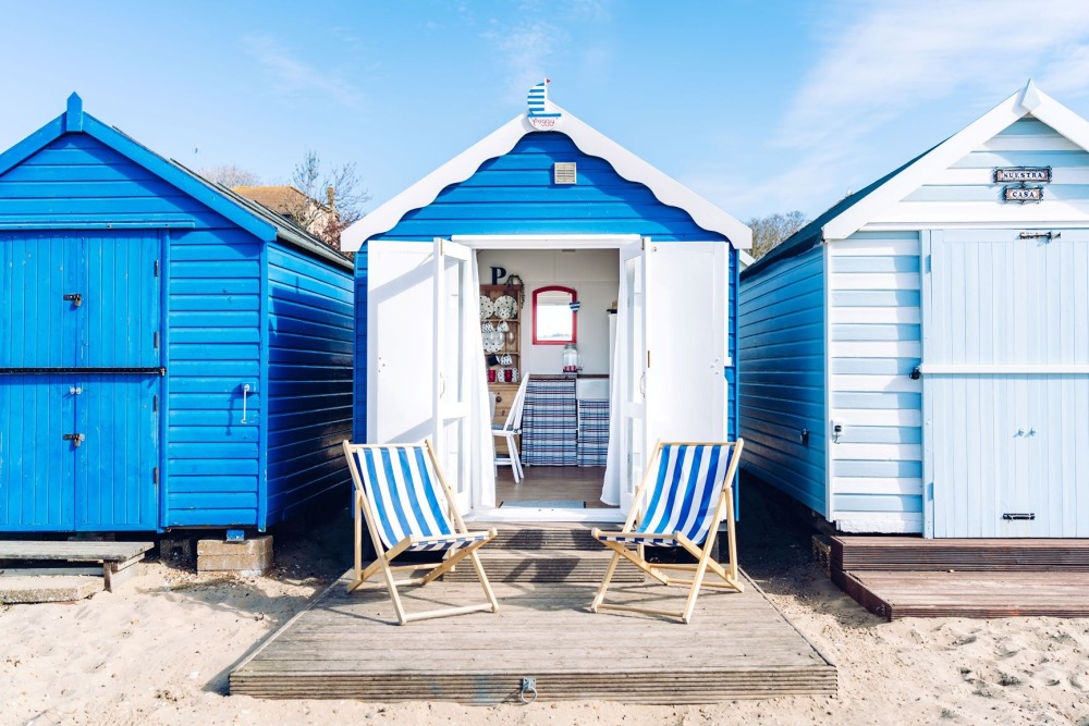 The Little Beach Hut Company, Beach Huts For Hire, Mersea Island