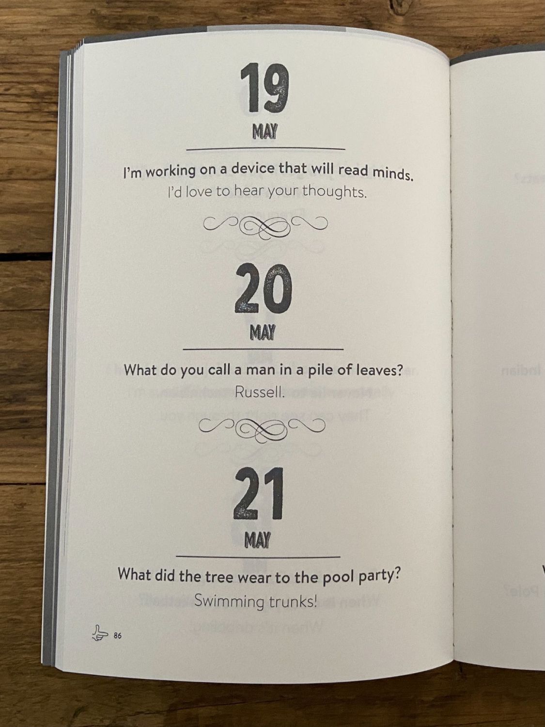 Funny Father's Day Gift Idea: A Dad Joke A Day Book