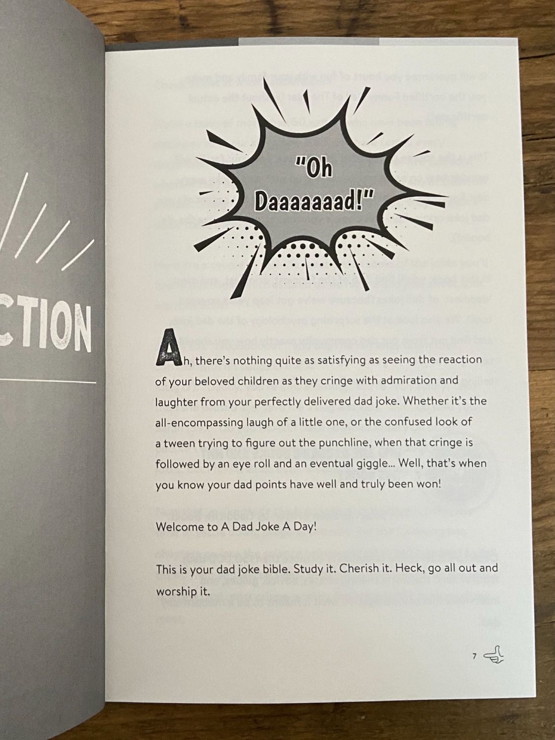 Funny Father's Day Gift Idea: A Dad Joke A Day Book