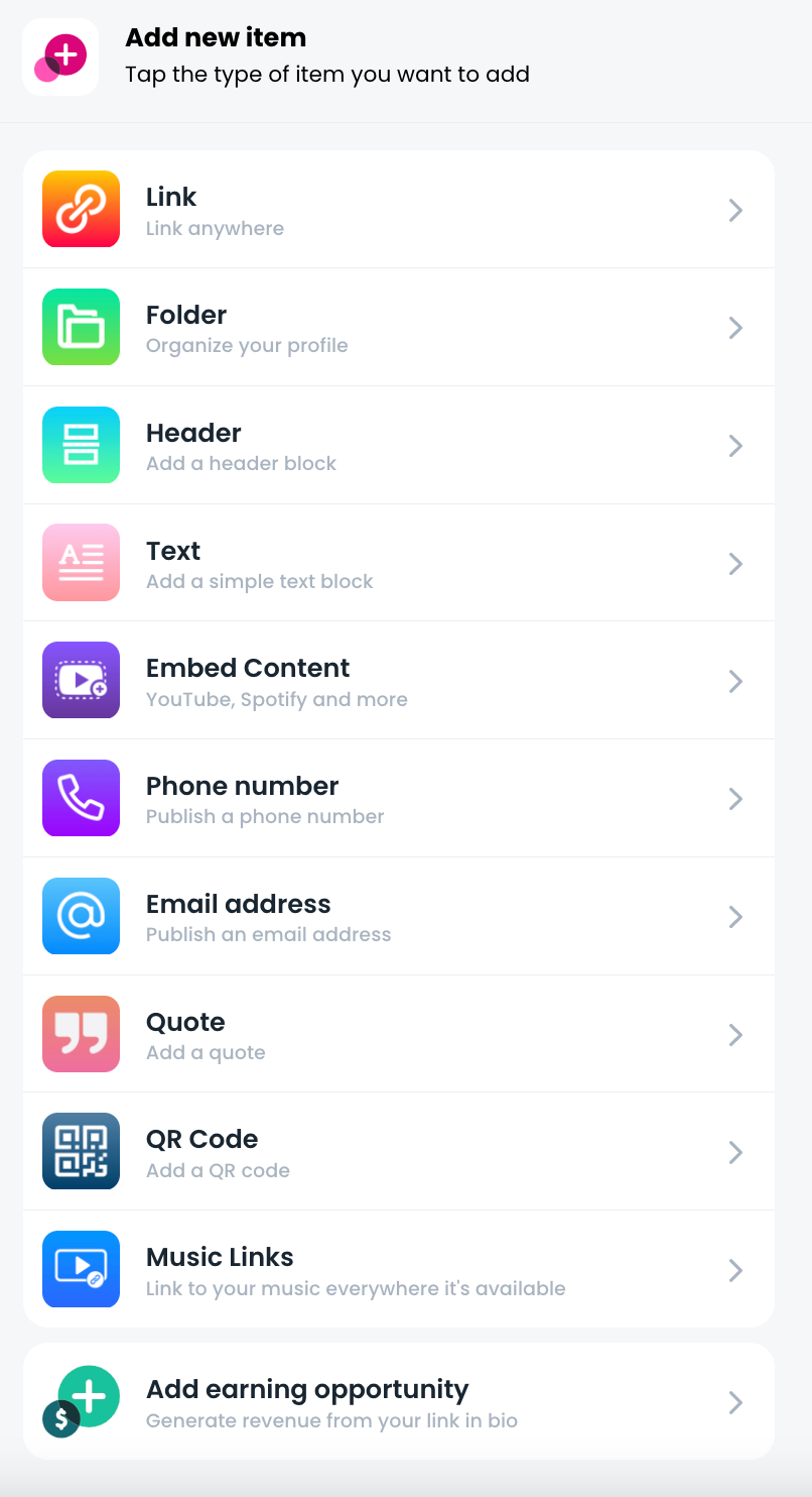 Direct.me Review: Earn money with this free link in bio platform
