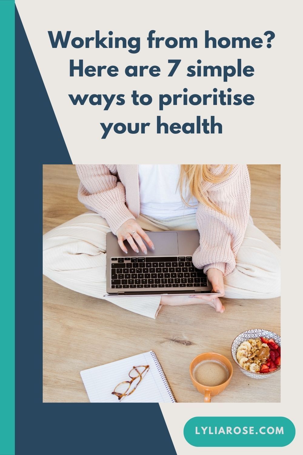 Working from home health and wellbeing tips