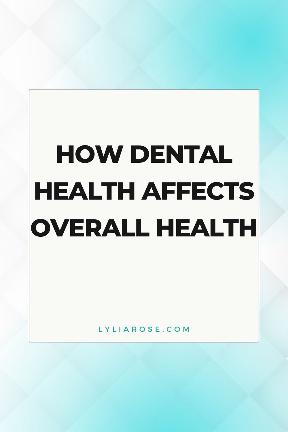 Surprising Connections: How Dental Health Affects Overall Health