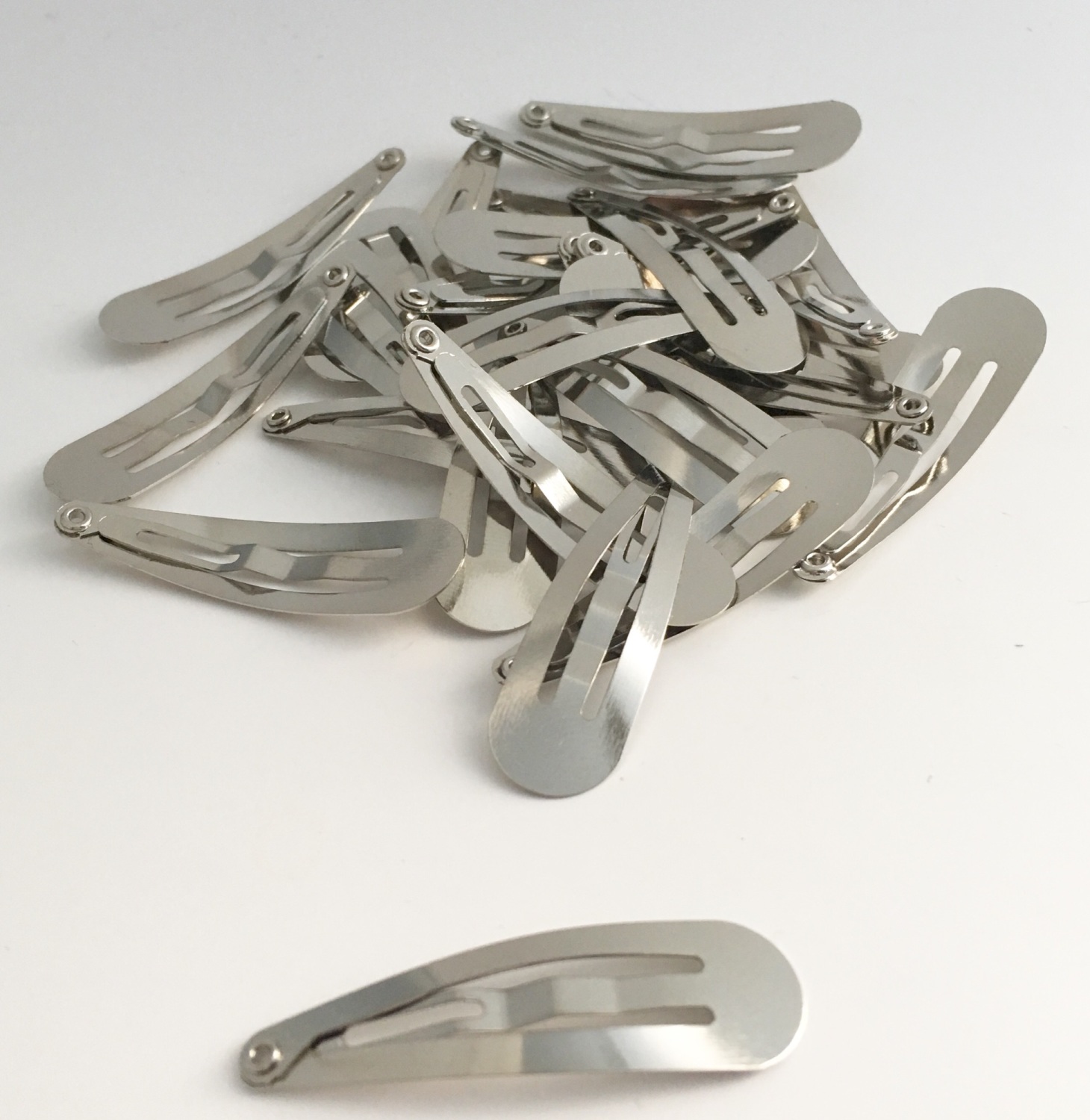 Silver Snap Clip 4cm