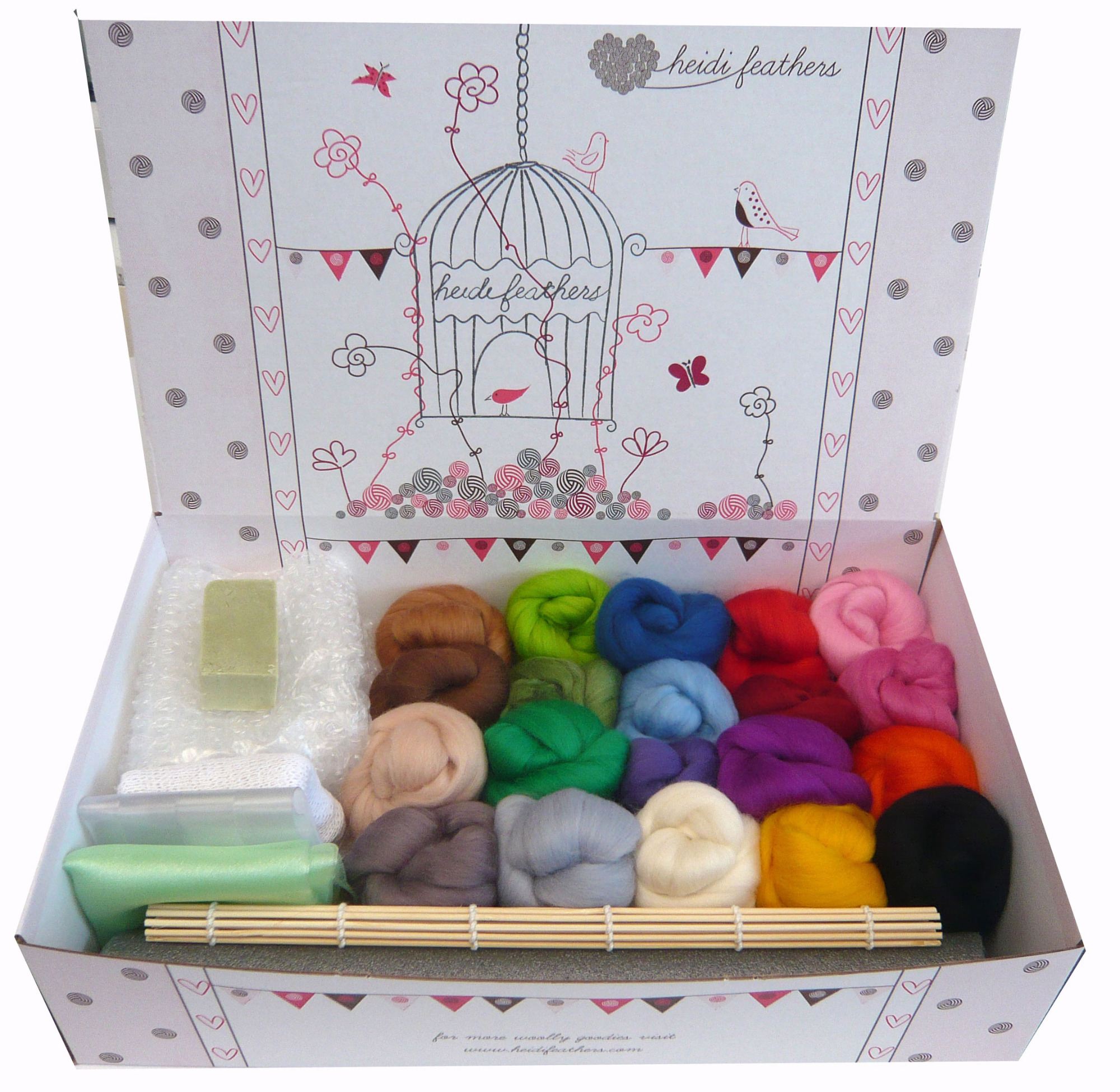 Wet Felting Kits - - FREE NEEDLE FELTING PINK PEN WITH ORDERS OVER £40 ...