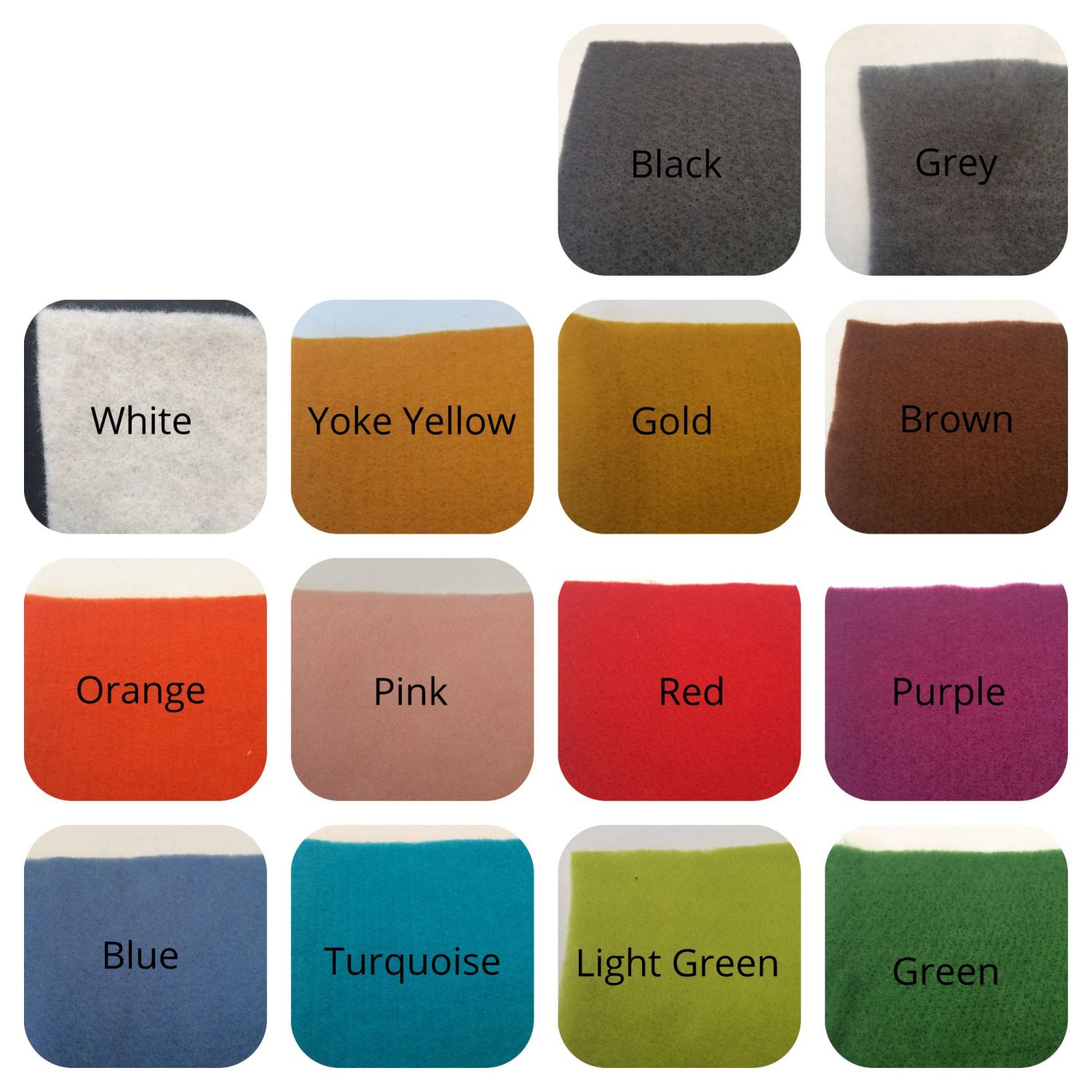 Handmade Felt Balls 1cm - Ivory