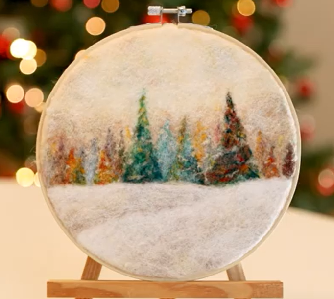 Depth and Detail: How to Create Stunning 2D Needle Felted Scenes - Blog