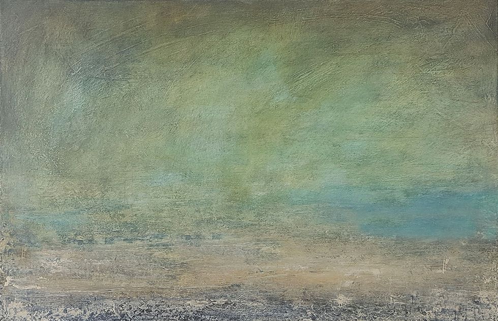 ORIGINAL PAINTINGS - Contemporary Abstract Landscape Paintings by Zoe ...