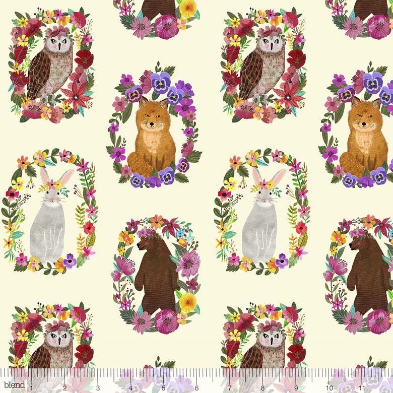 Blend Forest Friends - The Juberry Fabrics Shop - a fantastic range of ...