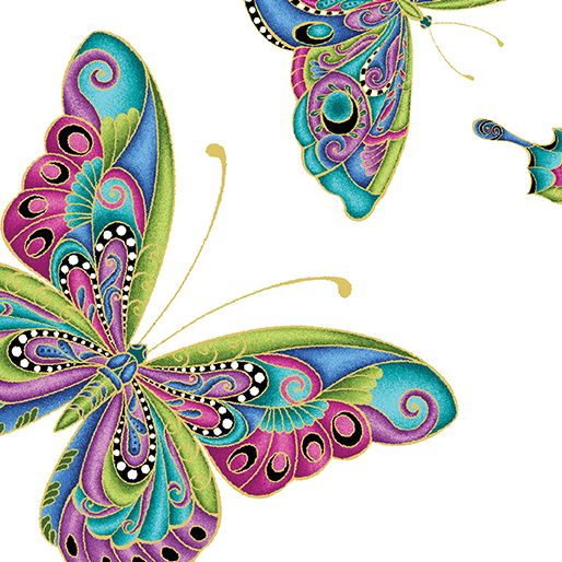 Butterflies - The Juberry Fabrics Shop - a fantastic range of quilting ...
