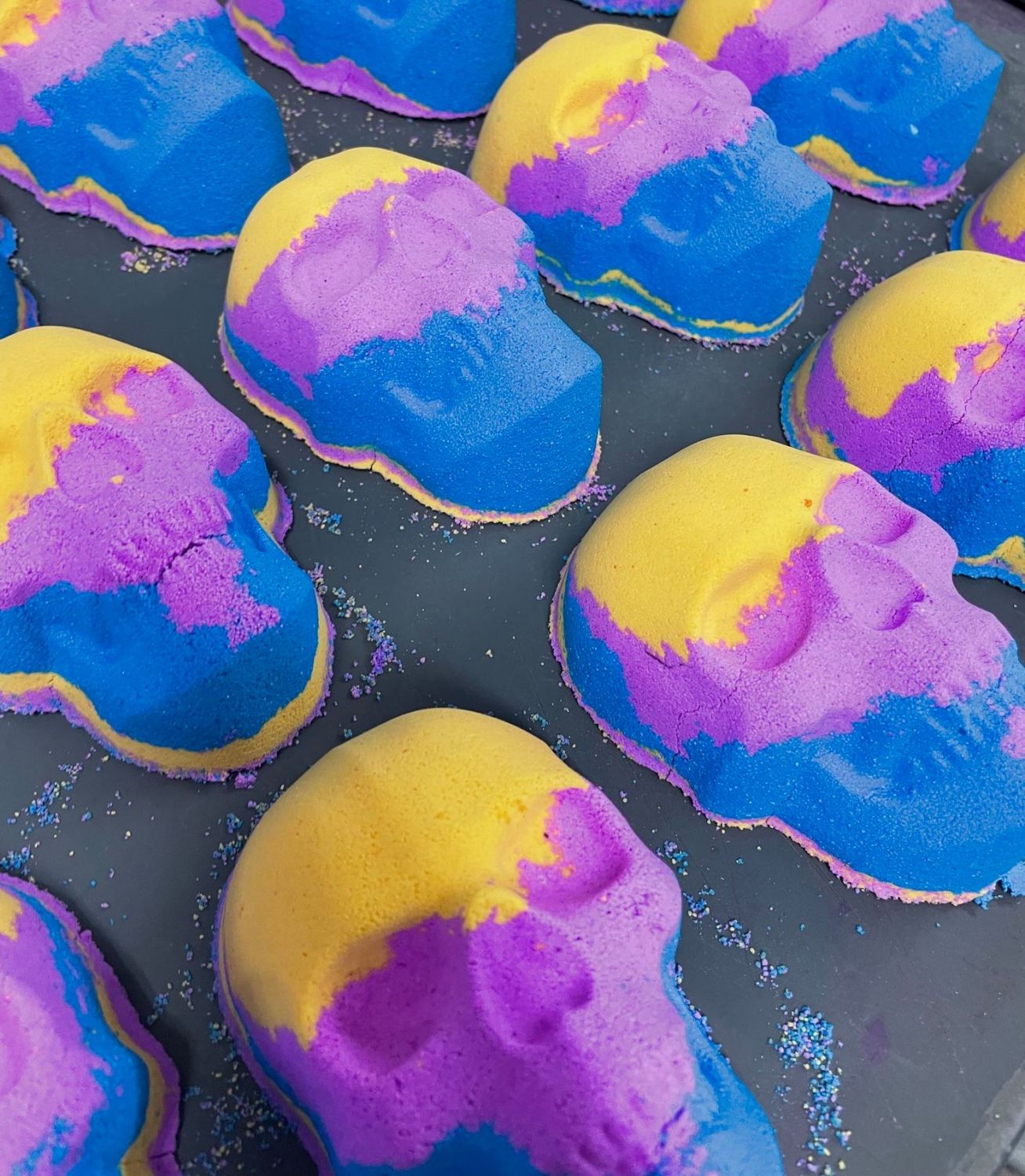 Ramsbottom Soap Co, Halloween Bath Bomb, Mega Skull