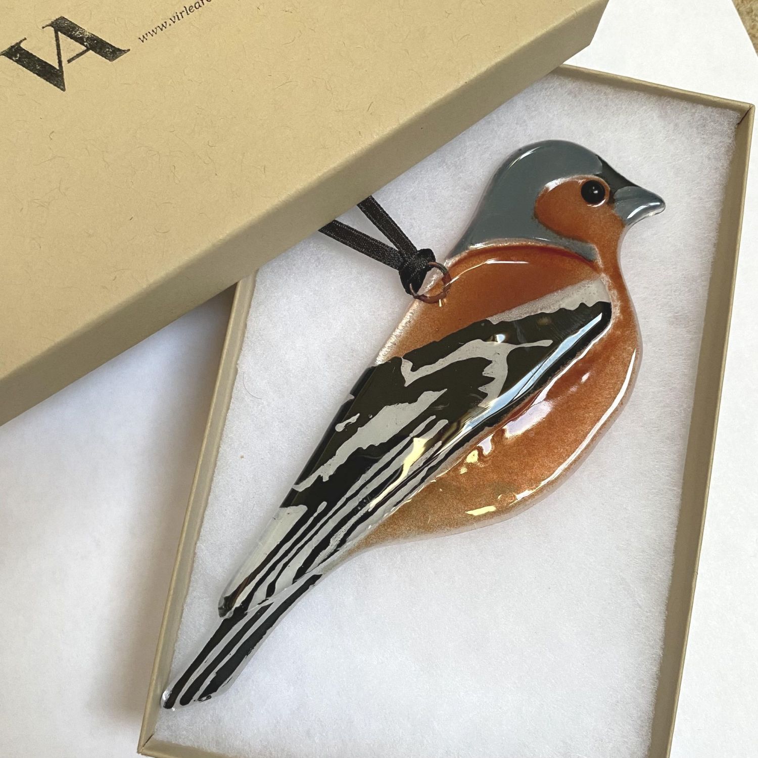 Fused Glass Birds | Virle Archer Glass
