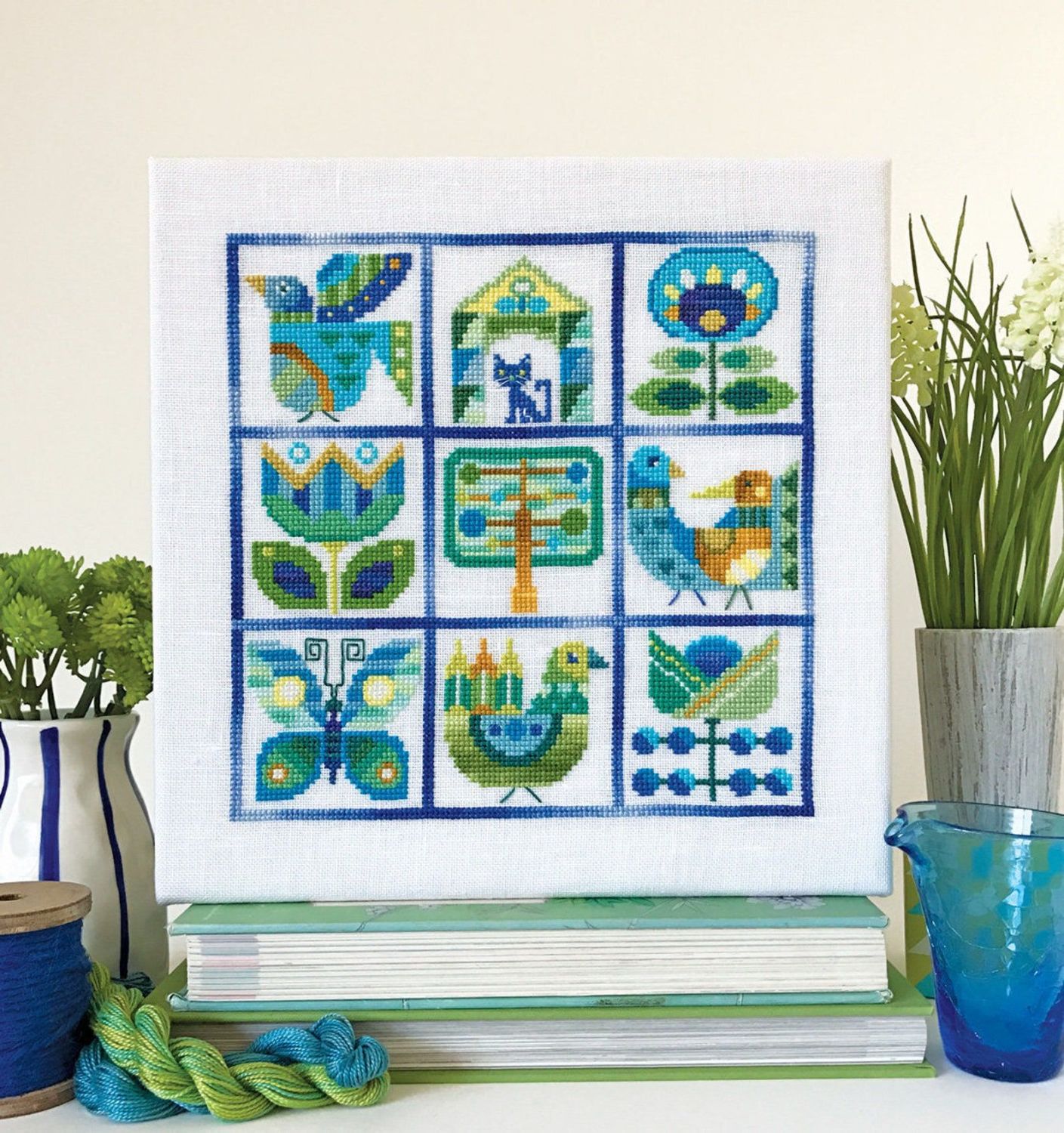 Modern Cross Stitch Sampler Guide