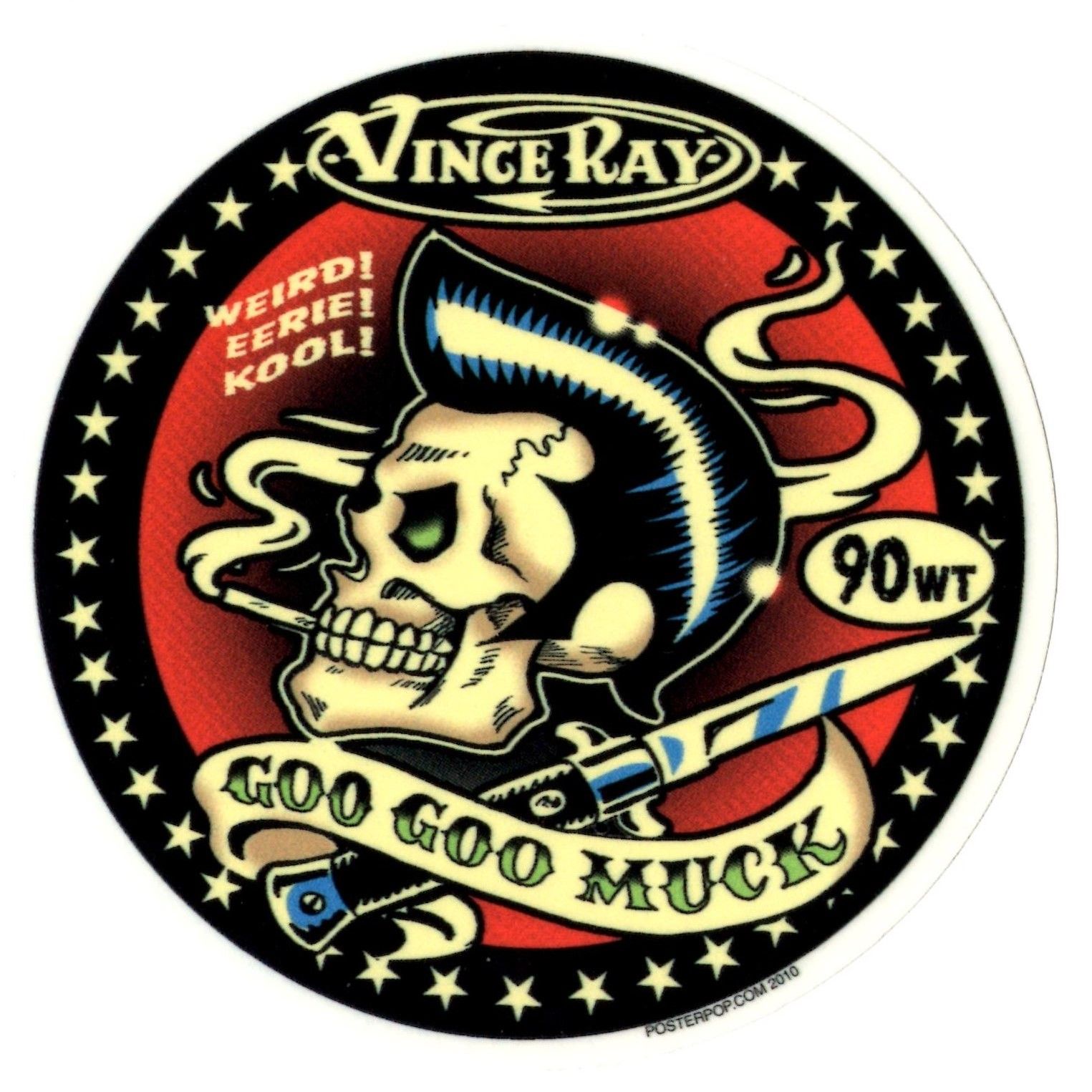 Vince Ray Switchblade Sticker