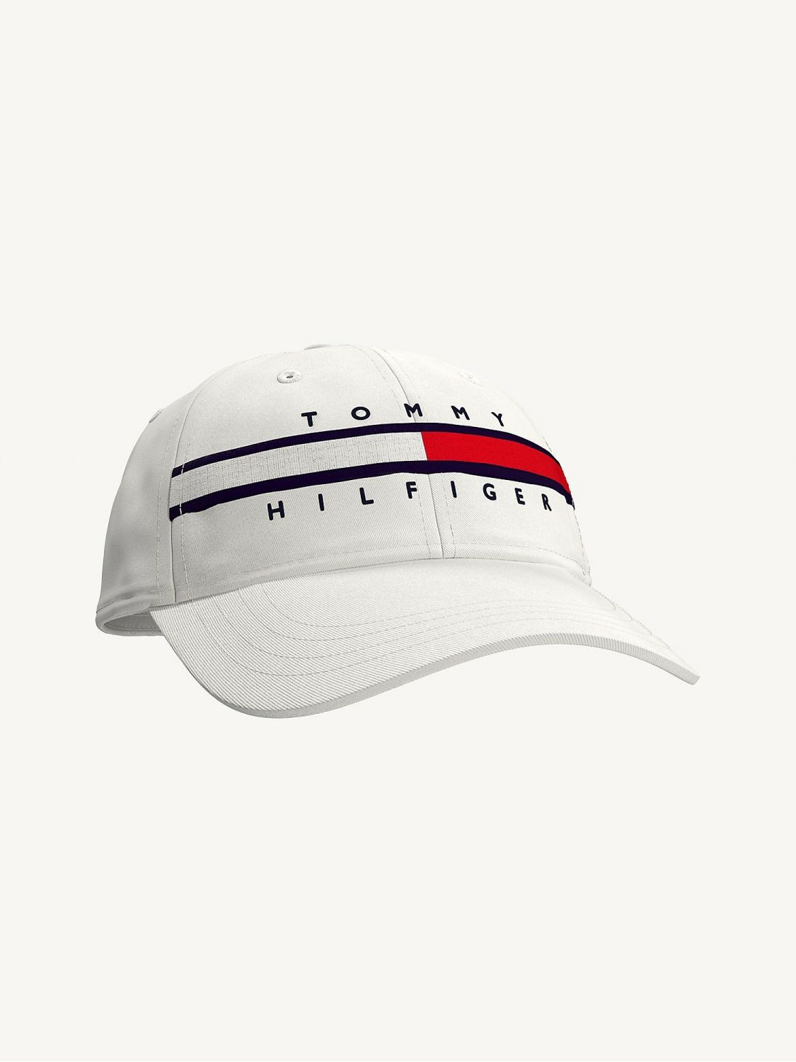 Tommy Hilfiger White Classic Cap Size: OS