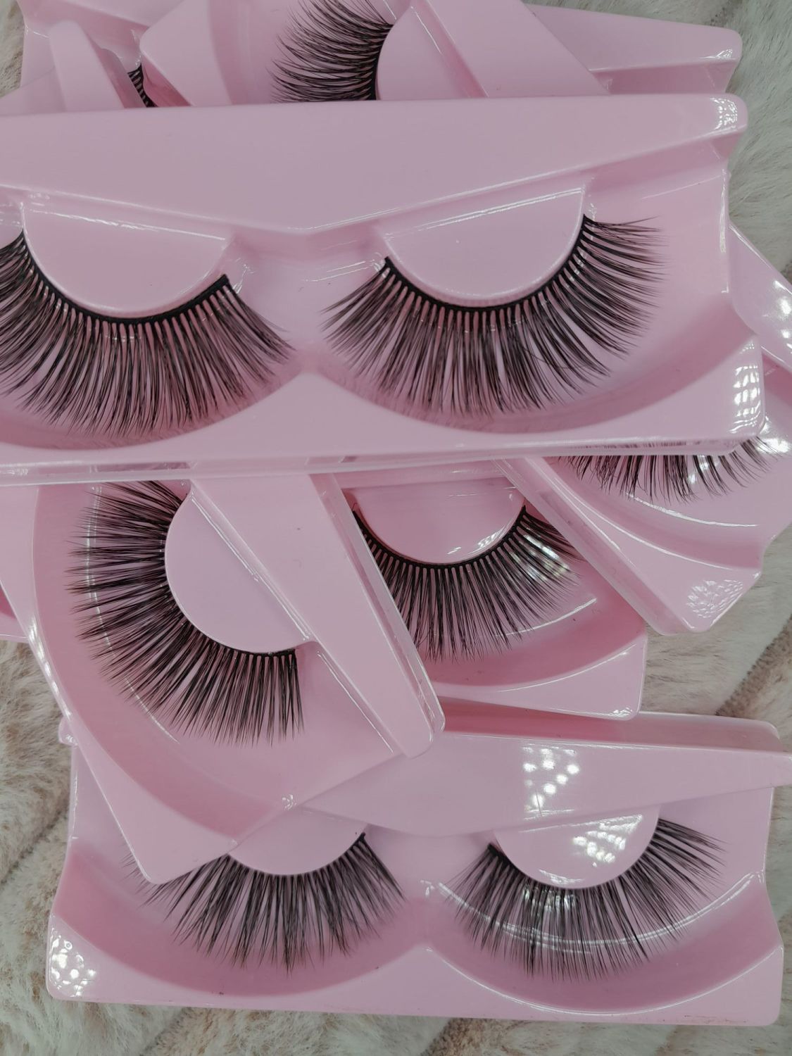 Mink Eyelashes Set #900