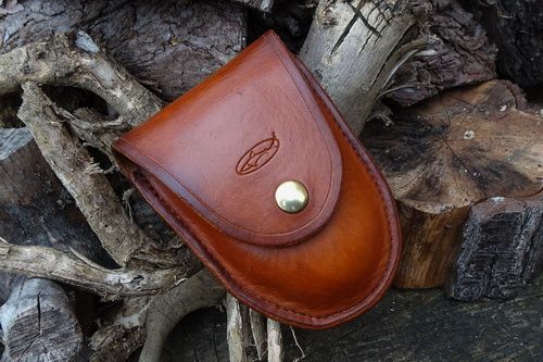 Handmade Leather Hudson Bay Tinderbox 'Possibles' Belt Pouch