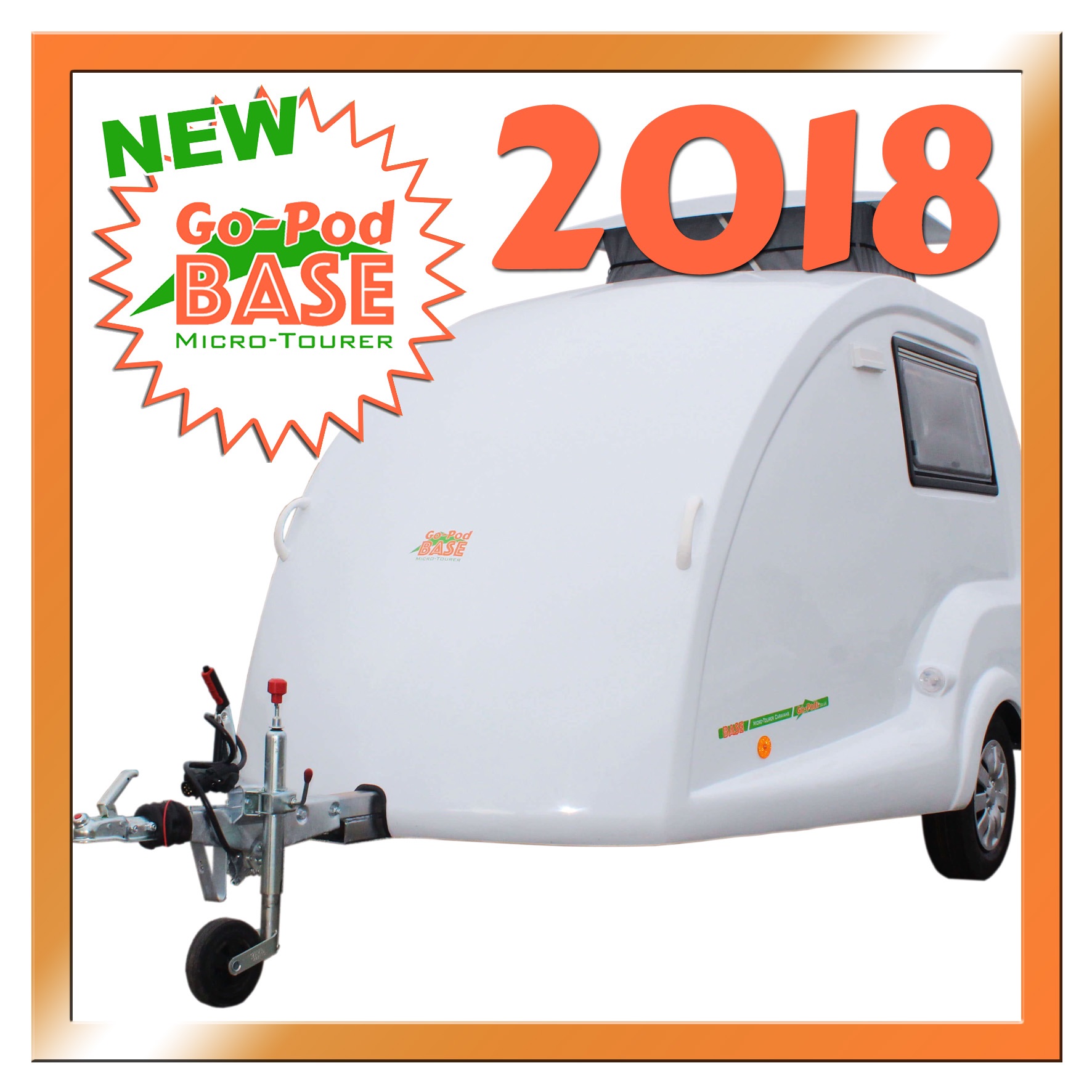 Go-Pods.co.uk. Micro Tourer Caravans. Small 2 berth caravans. Teardrop ...