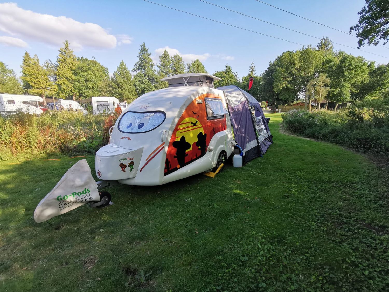 Go-Pods.co.uk. Micro Tourer Caravans. Small 2 berth caravans. Teardrop ...