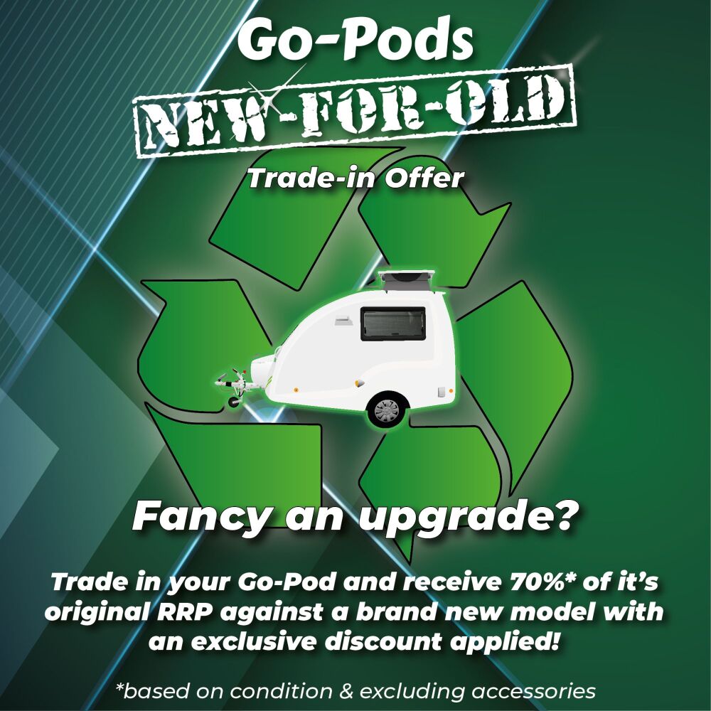 Go-Pods New-for-Old trade in offer