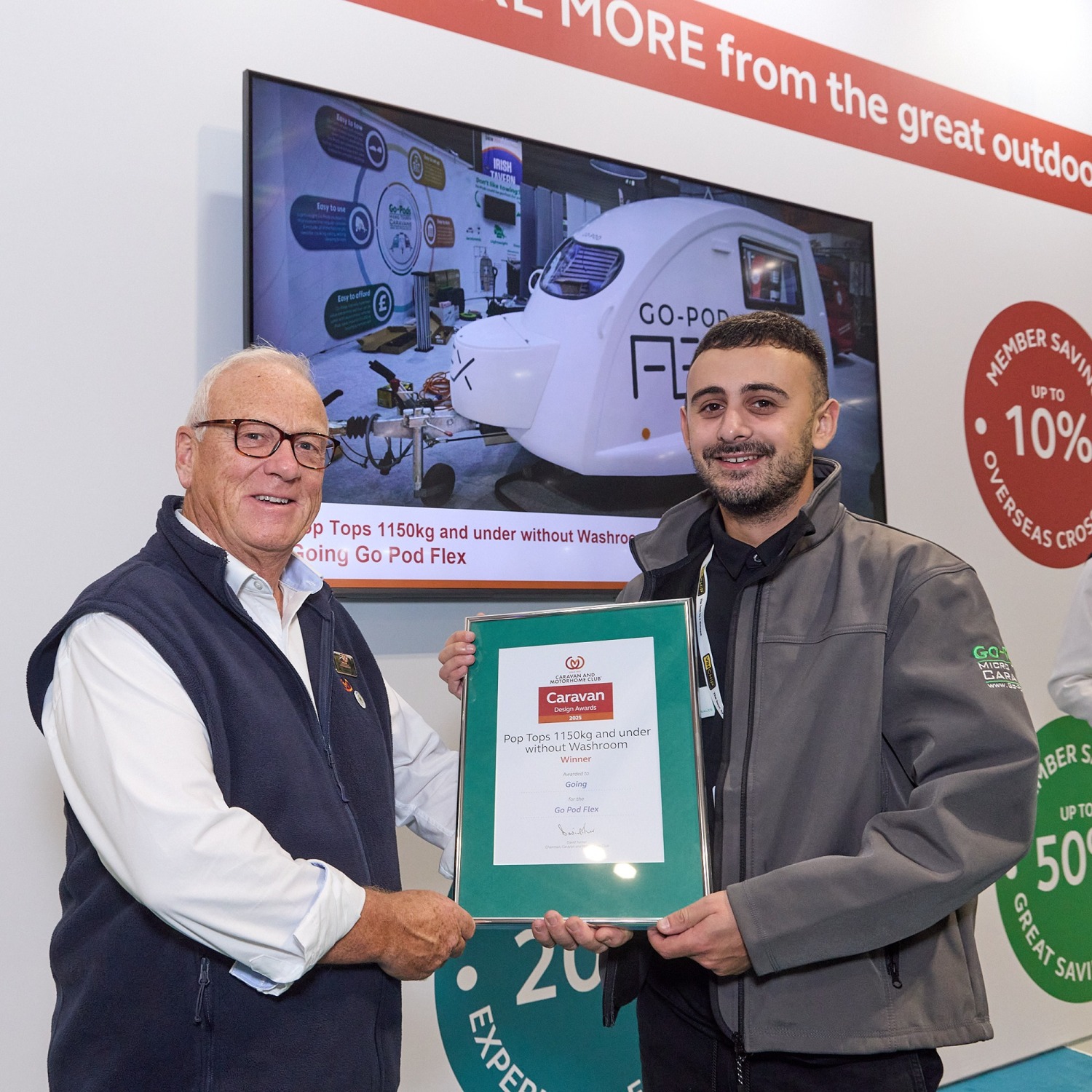 Go-Pod FLEX wins design award