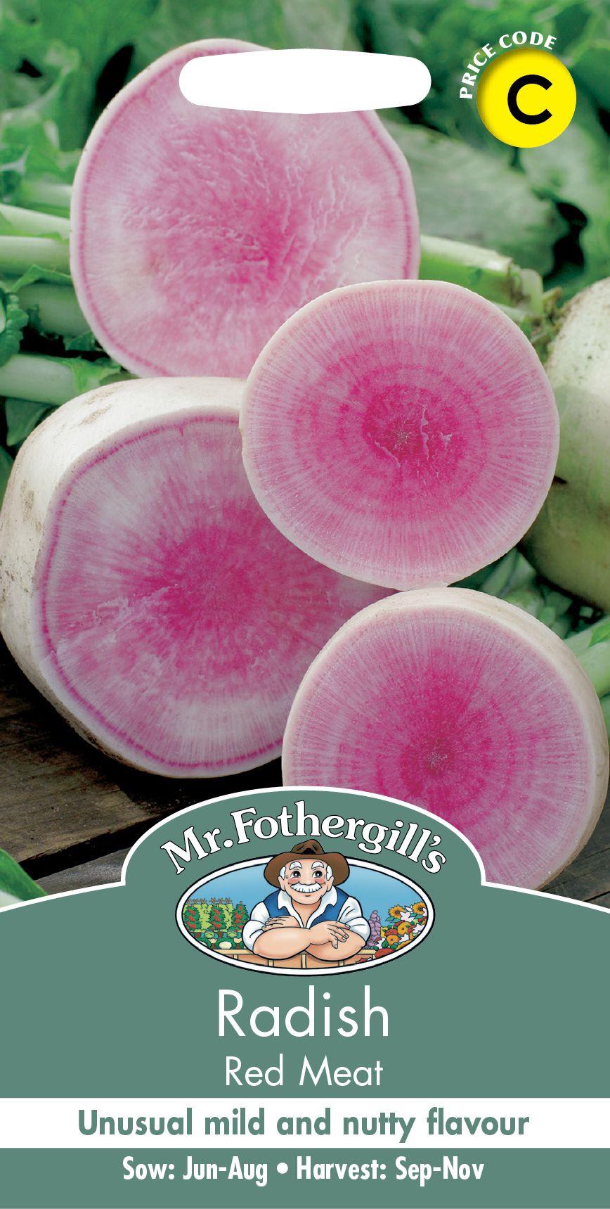 Radish Red Meat | Vegetable seeds | Drinagh garden centre