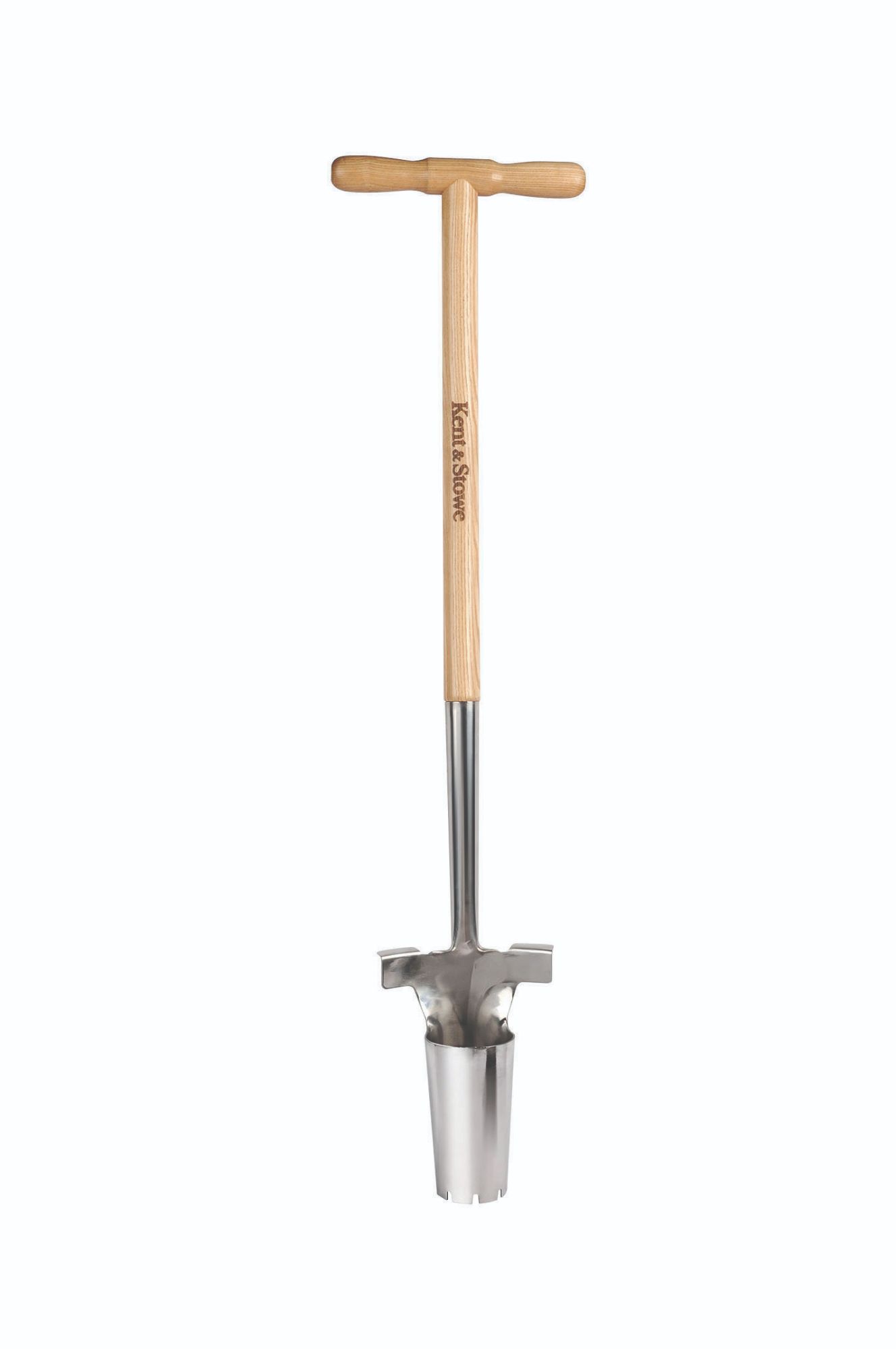 Kent & Stowe Long Handled Bulb Planter - Stainless Steel | Garden Tools ...