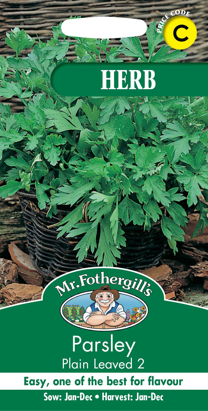 Parsley Plain Leaved 2 | Vegetable & Herb Seeds | Drinagh Garden Centre