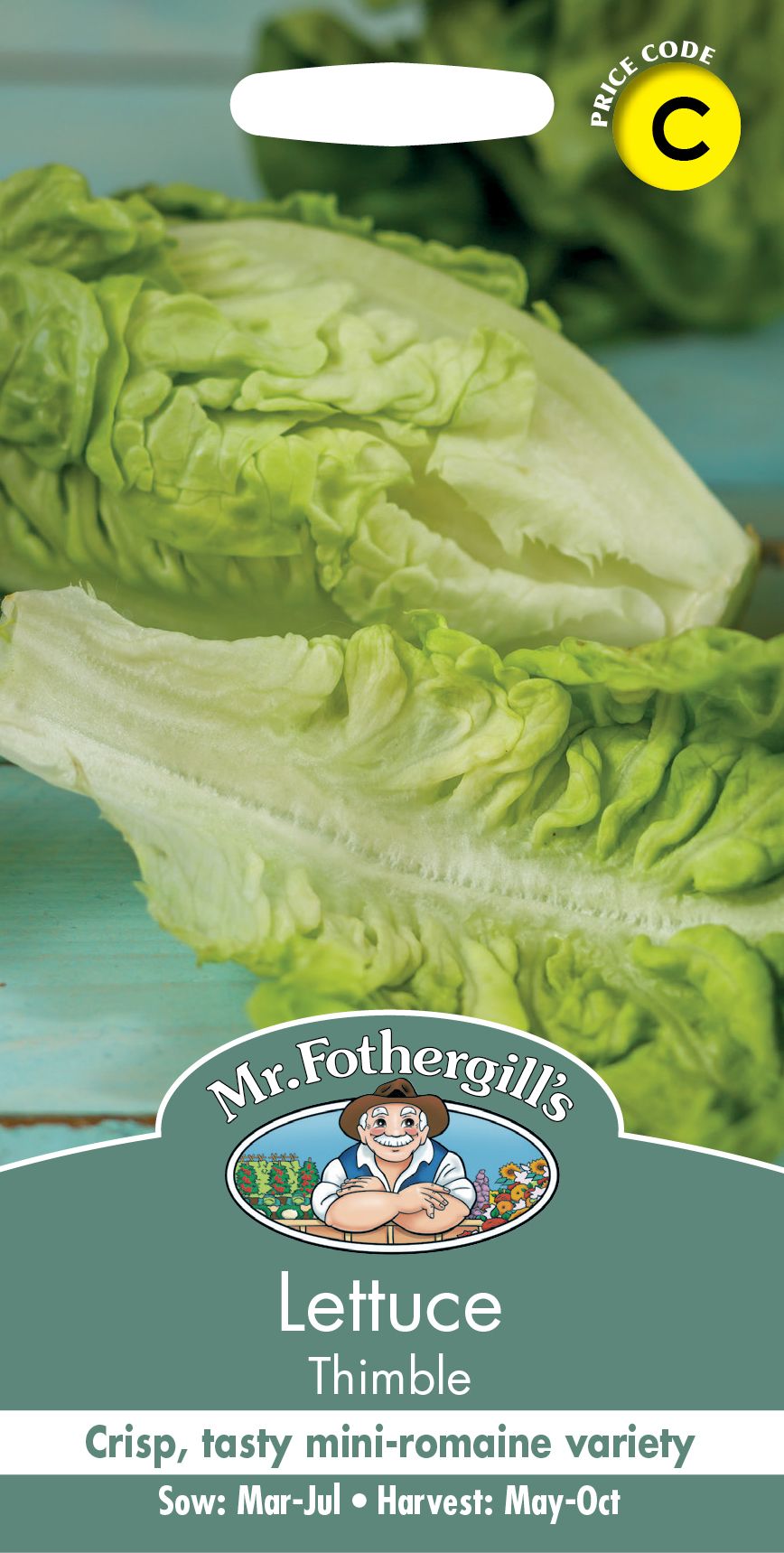 LETTUCE Thimble | Vegetable & Herb Seeds | Drinagh Garden Centre