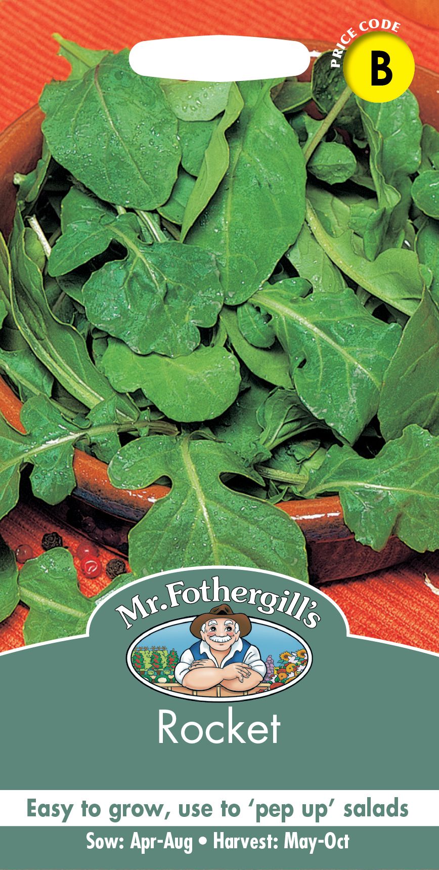 Rocket | Vegetable & Herb Seeds | Drinagh Garden Centre