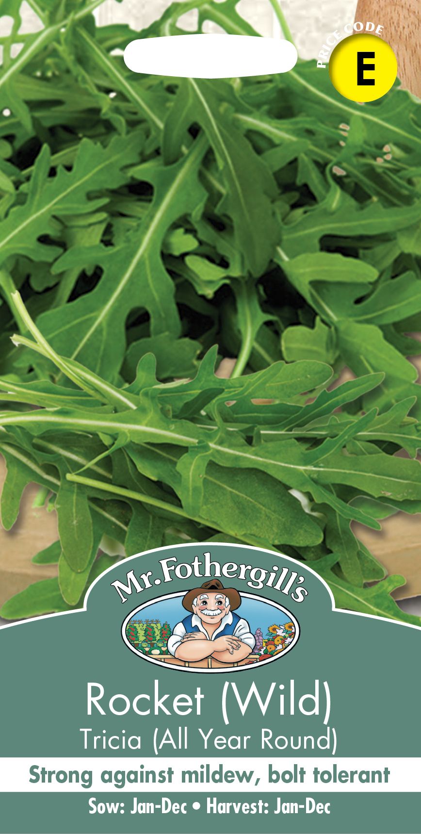 Rocket Wild Tricia (All year round) | Vegetable & Herb Seeds | Drinagh ...