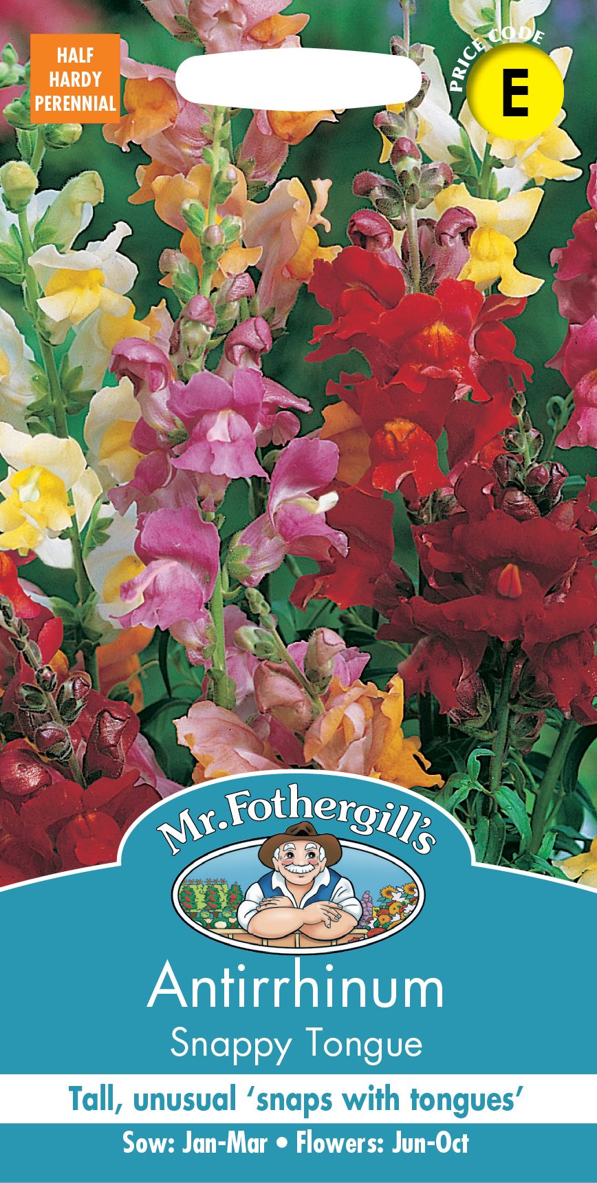 Antirrhinum - Snappy Tongue | Flower Seeds | Drinagh Garden Centre