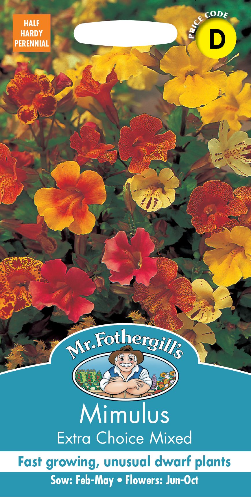 Mimulus Extra Choice Mixed | Flower Seeds | Drinagh Garden Centre