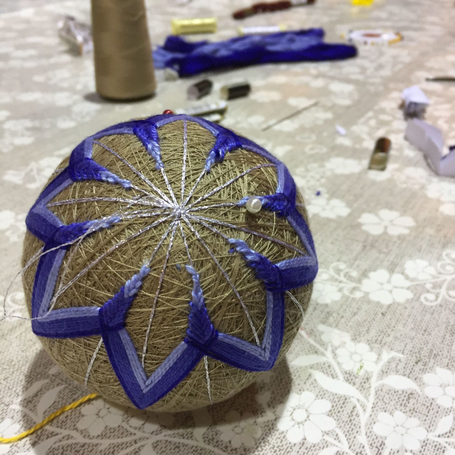 Temari Ball Making Workshop at Three Little Pigs - A craft workshop ...