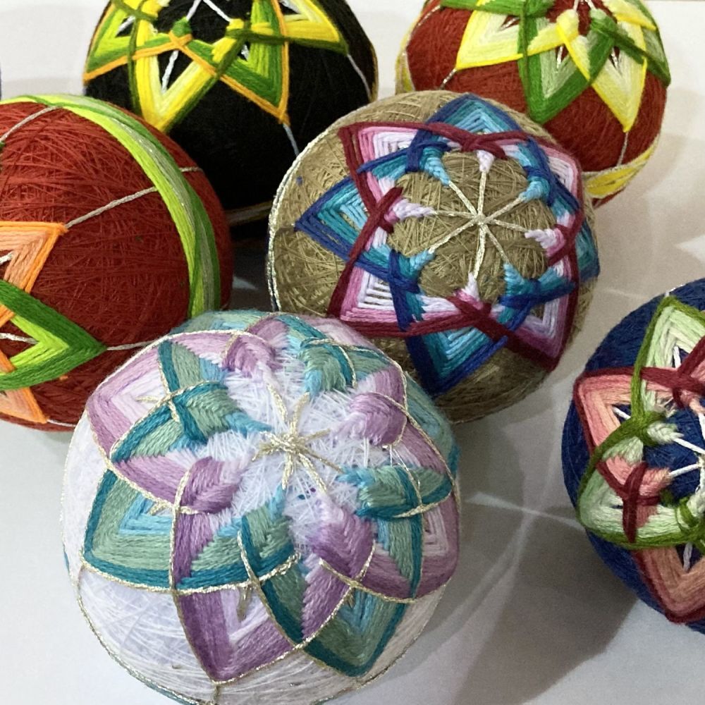 Temari Ball Making Workshop at Three Little Pigs - A craft workshop ...